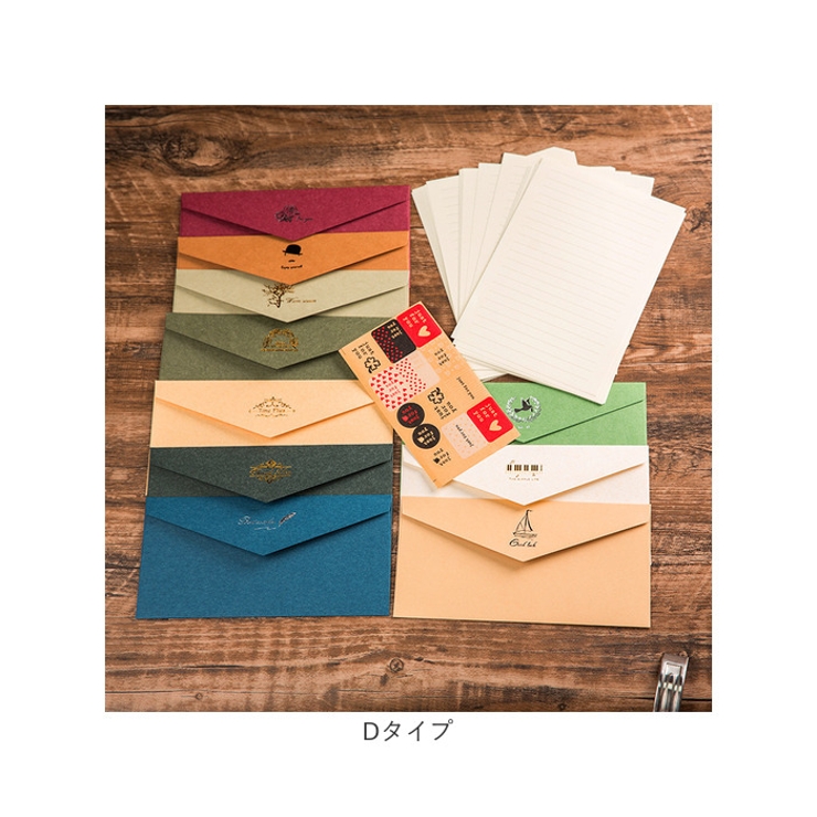 封筒 便箋 シール セット pmysgm001[品番：BCYW0027236]｜BACKYARD FAMILY（バックヤードファミリー）のファッション通販｜SHOPLIST（ショップリスト）