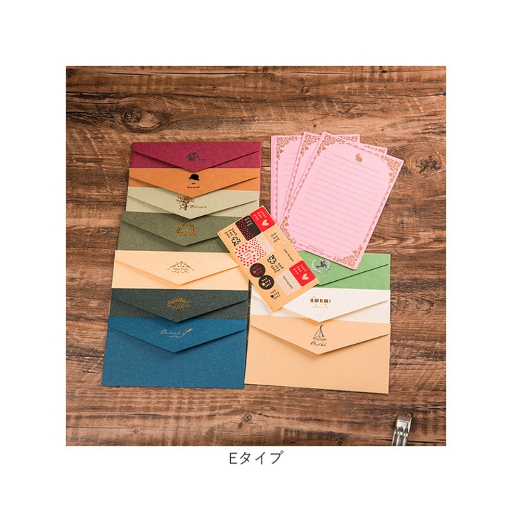 封筒 便箋 シール セット pmysgm001[品番：BCYW0027236]｜BACKYARD FAMILY（バックヤードファミリー）のファッション通販｜SHOPLIST（ショップリスト）