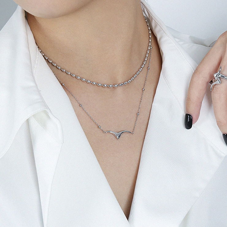 DNK-35 シルバ-925 ネックレス ペンダント ユニセックス[品番：BCYW0026291]｜BACKYARD FAMILY（バックヤードファミリー）のレディースファッション通販 ...