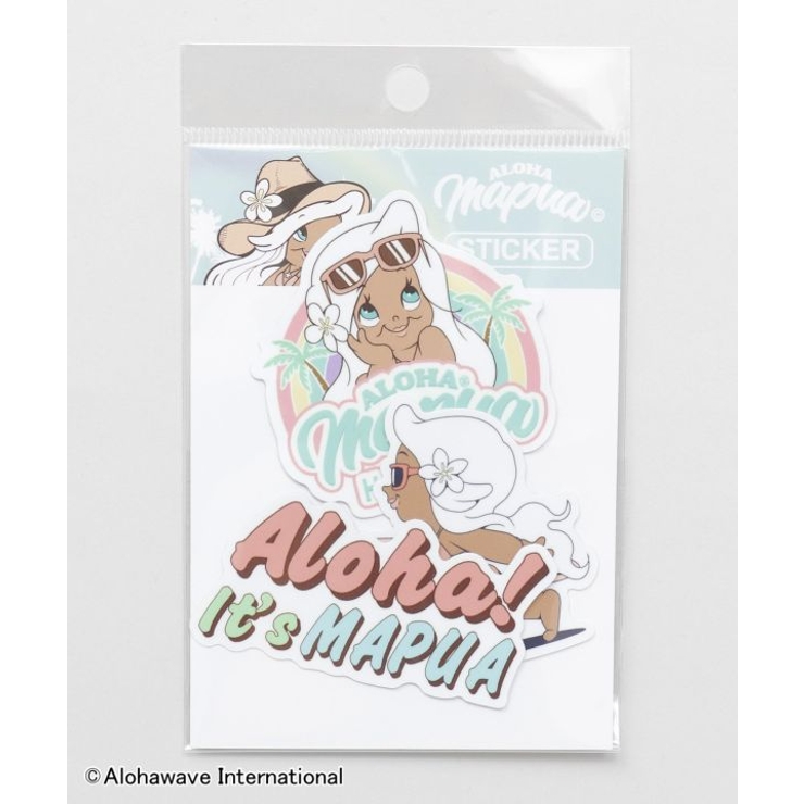 【カヒコ】3セットステッカー【ALOHA MAPUA】[品番：ACNW0024818]｜アミナコレクション （アミナコレクション ）のファッション通販｜SHOPLIST（ショップリスト）