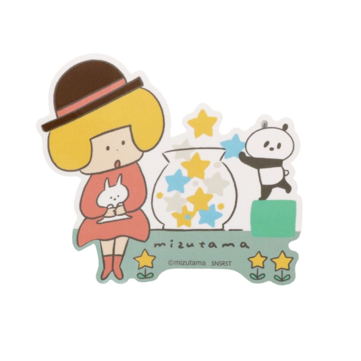 mizutama ビッグシール ダイカットステッカー[品番：BREW0090491]｜cinemacollection（シネマコレクション）のファッション通販｜SHOPLIST（ショップリスト）