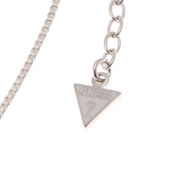 [GUESS] TRIANGLE LOGO NECKLACE (SILVER)[品番：GUEW0000524]｜GUESS【WOMEN】（ゲス ...