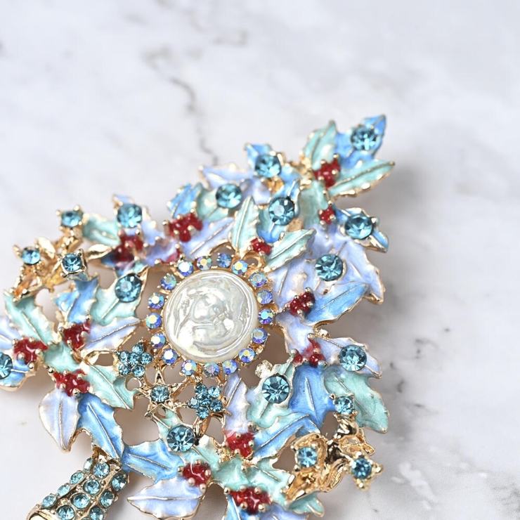 クリスマス ブローチ クリスマスツリー[品番：LNLA0009714]｜lunolumo（ルーノルーモ）のレディースファッション通販 ...