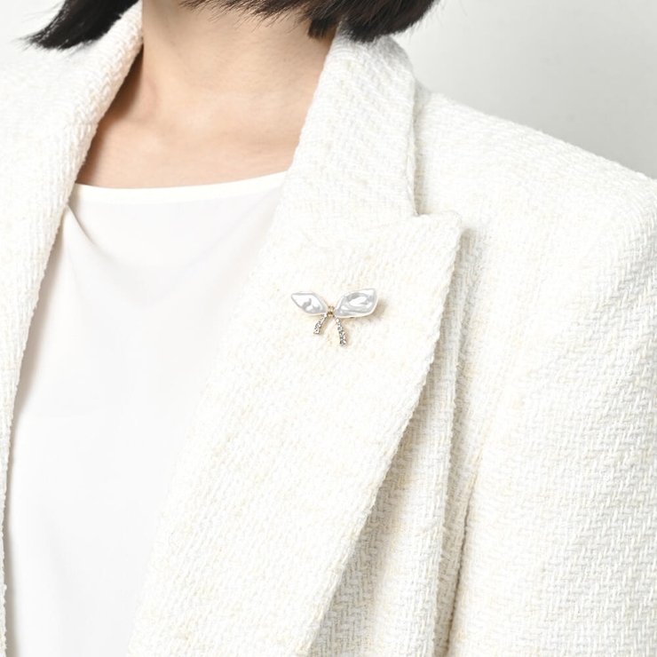 ブローチ レディース リボン[品番：LNLA0009800]｜lunolumo（ルーノルーモ）のレディースファッション通販｜SHOPLIST ...