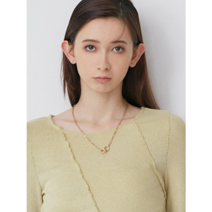 ダブルリングベーシックチェーン[品番：MKSW0055306]｜MURUA（ムルーア）のレディースファッション通販｜SHOPLIST（ショップリスト）