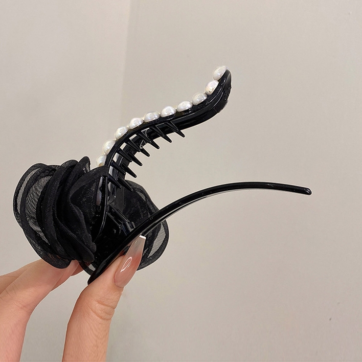 シフォン サイドバンスクリップ 大きめ[品番：II000010932]｜Miniministore（ミニミニストア）｜レディースファッション ...
