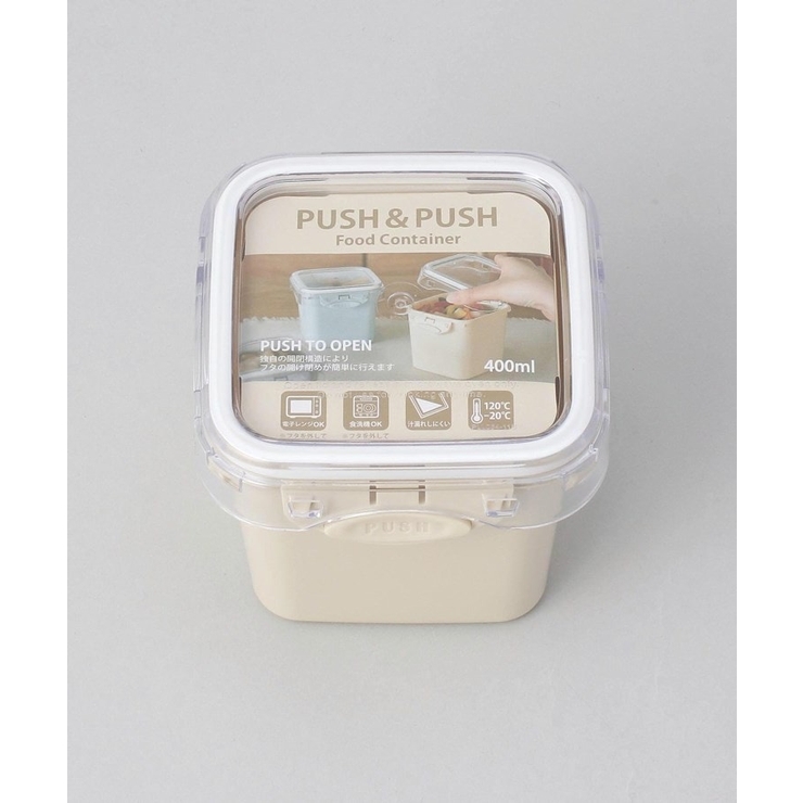PUSH＆PUSH スクエア 400ml IV[品番：WRDW0214136]｜212 KITCHEN STORE（トゥワントゥキッチンストア ...