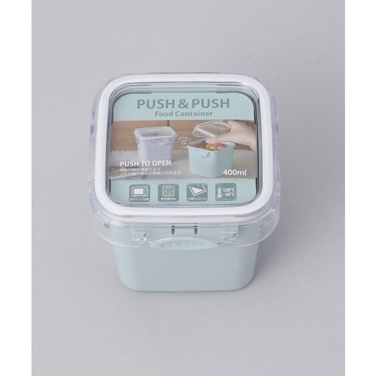 PUSH＆PUSH スクエア 400ml BL[品番：WRDW0214144]｜212 KITCHEN STORE（トゥワントゥキッチンストア ...