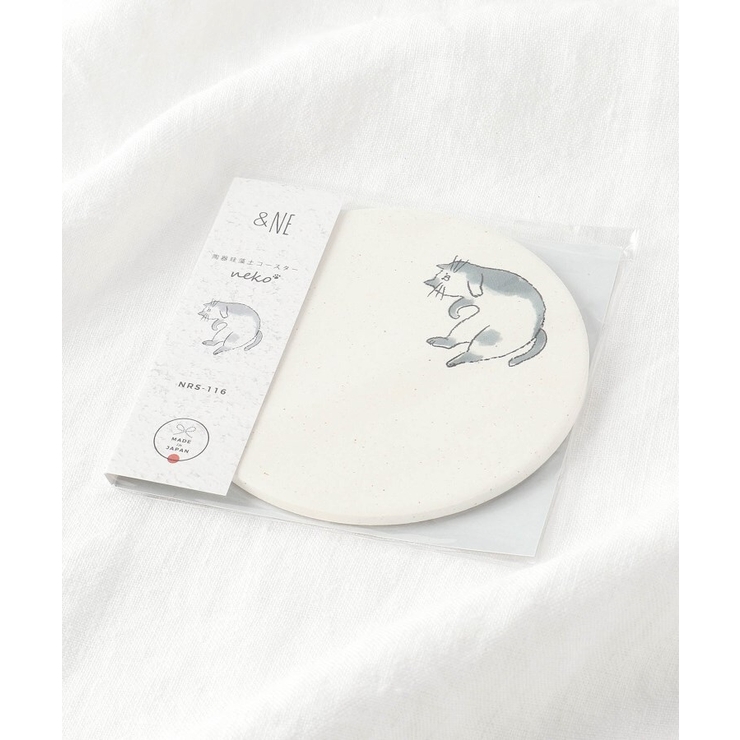 陶器珪藻土コースター neko ひなたぼっこ[品番：WRDW0173531]｜212 KITCHEN STORE（トゥワントゥキッチンストア）のファッション通販｜SHOPLIST（ショップリスト）